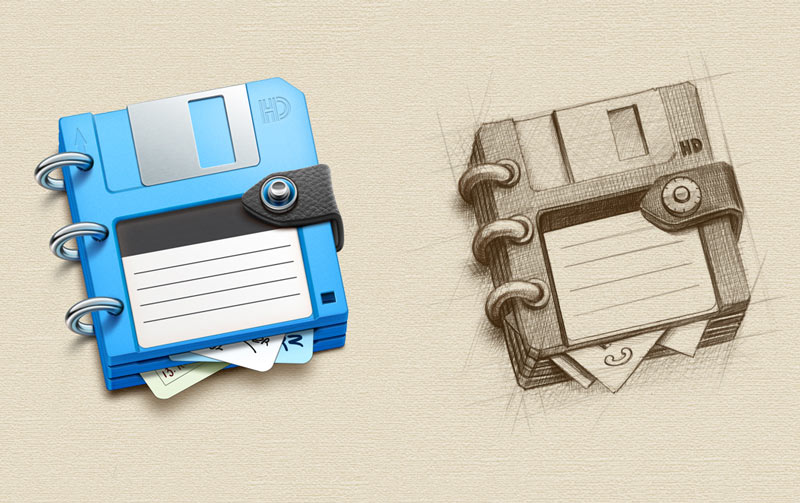 Así se crean los iconos, desde el boceto al diseño final - El Rincón de ... Así se crean los iconos, desde el boceto al diseño final - El Rincón de ...